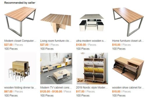 Wholesale Living Room Furniture Used closet folding Coffee Table supplier
