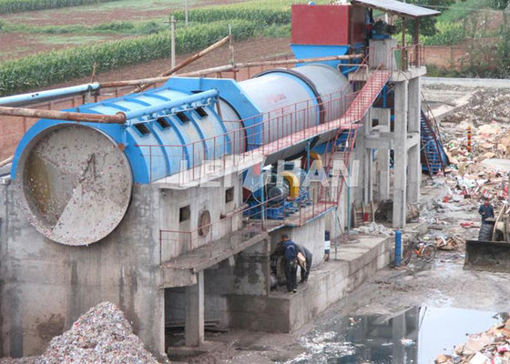 High Capacity Pulping Equipment Drum Pulper In Paper Mill