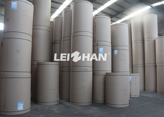 100t/d Paper Recycling Equipment Fluting Paper Machine In Paper Mill