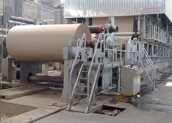 150 - 800m/min Kraft Paper Mill Machine , Durable Paper Roll Making Machine