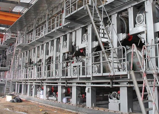 150 - 800m/min Kraft Paper Mill Machine , Durable Paper Roll Making Machine