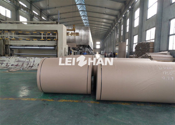 Small Capacity Waste Paper Recycling Corrugated Paper Machine