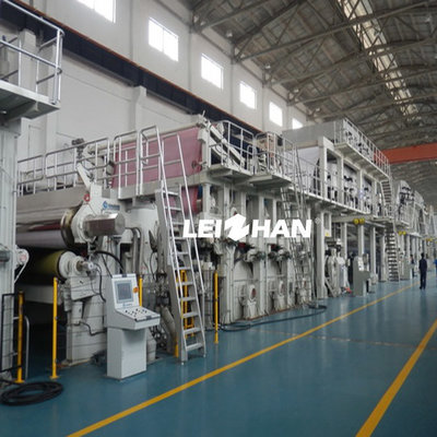 Waste Paper Recycling Coated Board Paper Machine , Coated Paper Manufacturing Plant