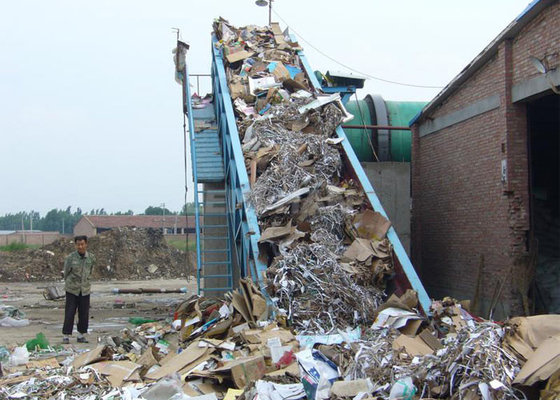 Paper Product Making Machinery Chain Belt Conveyor With Large Capacity