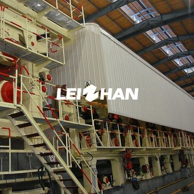 Carton Cardboard Paper Recycling Corrugated Paper Machine Project
