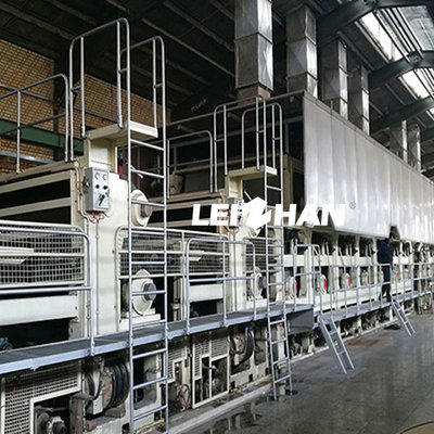 100-800T/D Corrugated Testliner Cardboard Paper Making Machine In Paper Mill