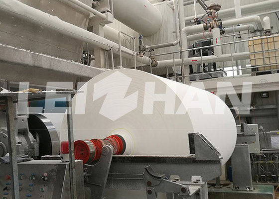 5 Ton / Day Toilet Papermaking Machinery For Tissue Paper Project