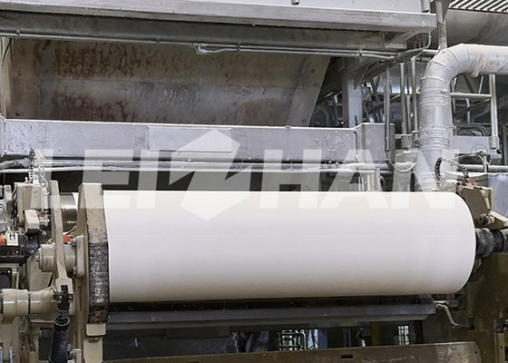 5 Ton / Day Toilet Papermaking Machinery For Tissue Paper Project