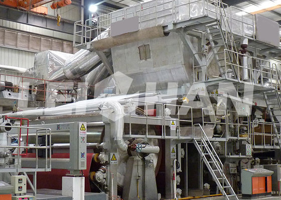 High Efficiency 1880mm Toilet Paper Machine, Machine Making Hygienic Paper