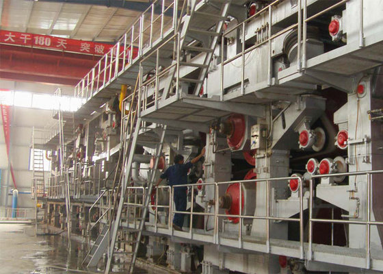 OCC Recycling Kraft Testliner Paper Making Machine 1880 - 5600 Mm Trimmed Width