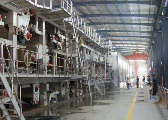 45TPD Kraft Paper Machine In Cardboard Paper Recycling Production Line