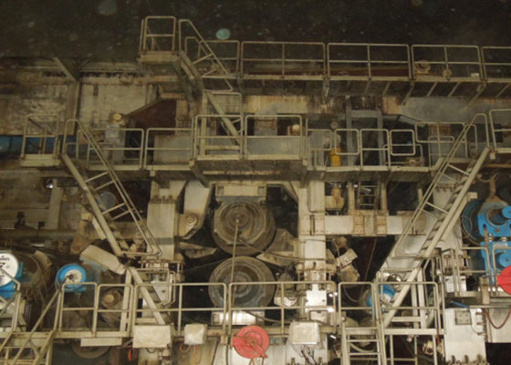 High Performance Waste Carton Recycling Machine , Kraft Liner Paper Machine