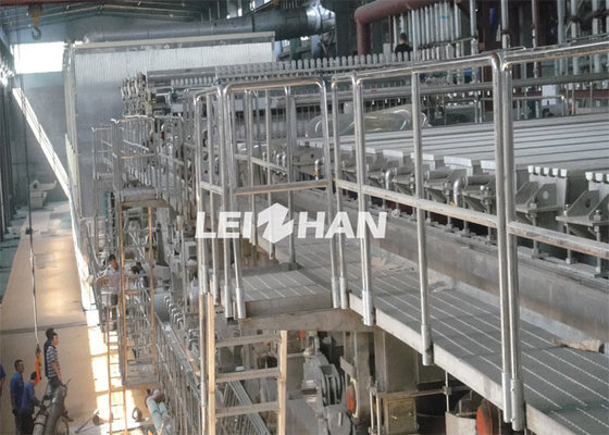 1880mm Testliner Paper Machinery In Waste Paper Recycling Production Line
