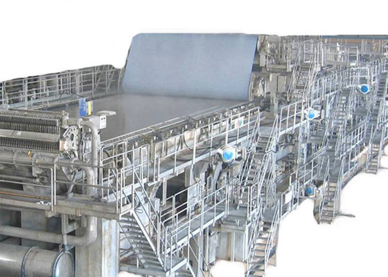 Fast 1575mm A4 Paper Machine In Paper Production Line With Waste Paper