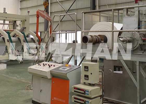 Wood Pulp Tissue Production Line , Tissue Paper Making Machine