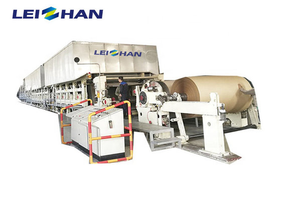 White Paper Board Making Machine , Customized Recycled Paper Making Machine