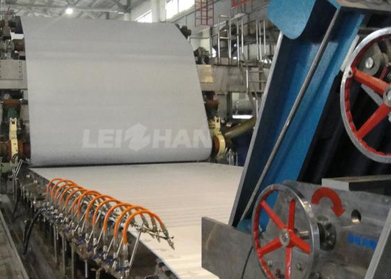 Fully Automatic 1575 - 3600mm A4 Paper Machine Culture Paper Production Line