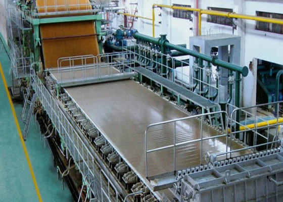 1880mm Automatic Kraft Paper Machine In Cardboard Paper Recycling Machine