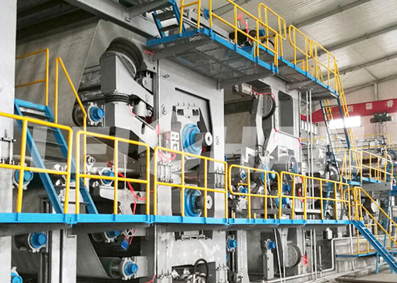 Waste Paper Recycling Machine , Tissue Paper Machine For Sale