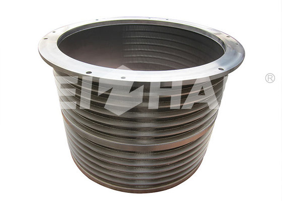Stainless Steel Screen Basket , Special Sizes Paper Machine Spare Parts