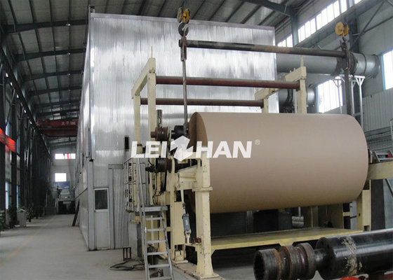 3200mm Waste Carton Recycling Equipment For Corrugated Fluting Paper Making