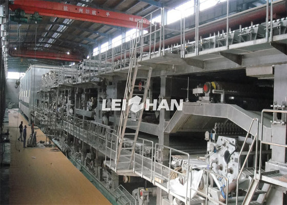 3200mm Waste Carton Recycling Equipment For Corrugated Fluting Paper Making