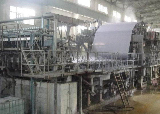 1760mm Cylinder Mould A4 Paper Making Machine For Paper Making Line