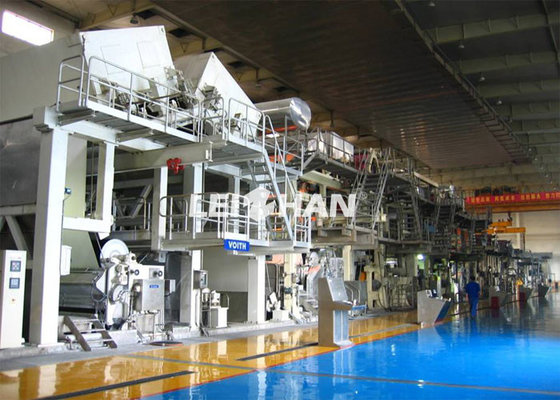 1575mm OCC Corrugated Paper Machine Small Capacity For Paper Mill