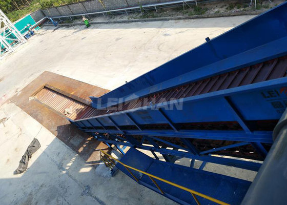 Waste Paper Conveying Chain Conveyor In Paper Making Project