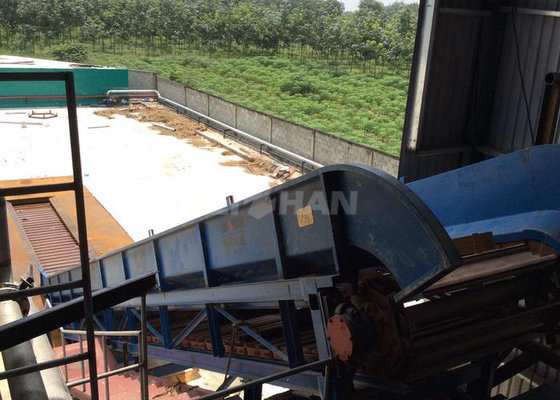 Waste Paper Conveying Chain Conveyor In Paper Making Project