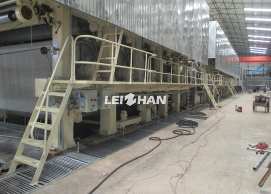 High Speed Fluting Paper Machinery For Corrugated Paper Production Line