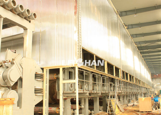 High Efficiency Craft Paper Making Machine In Waste Paper Recycling Line