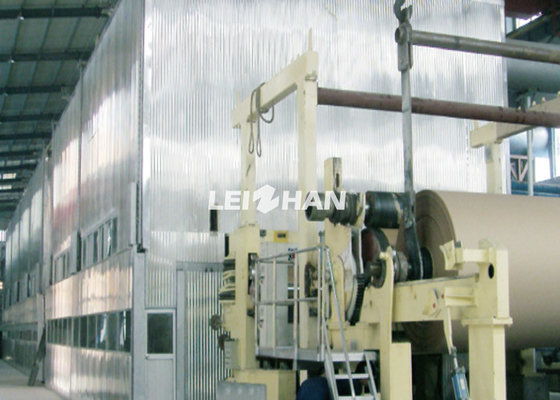 100t/d Cardboard Paper Making Machine For Waste Recycling Paper