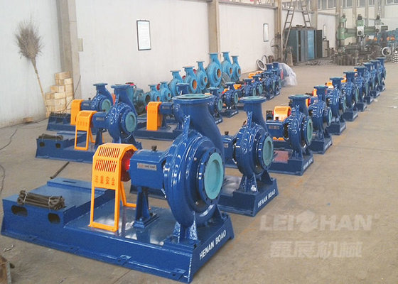 Double Suction Centrifugal Pulp Pump , Industrial Horizontal Centrifugal Pump