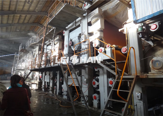 Complete Corrugated Paper Fluting Paper Production Line Machine