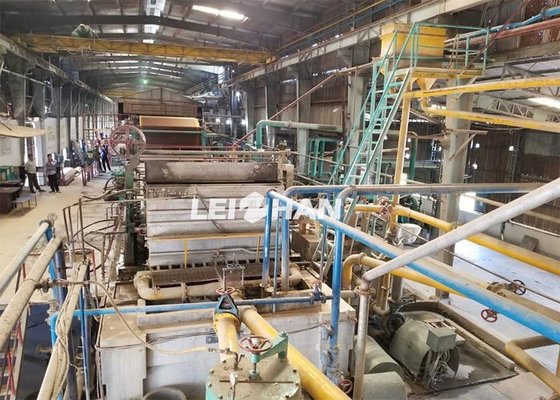 Complete Corrugated Paper Fluting Paper Production Line Machine