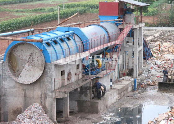 OCC Pulping Production Line Drum Pulper In Paper Mill