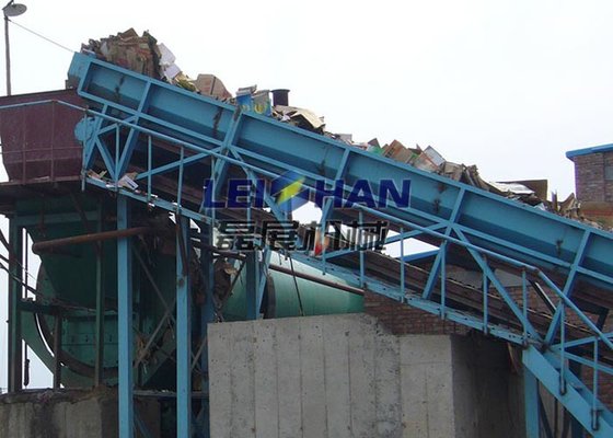 Paper Production Line Chain Conveyor For Waste Paper Treatment Machinery