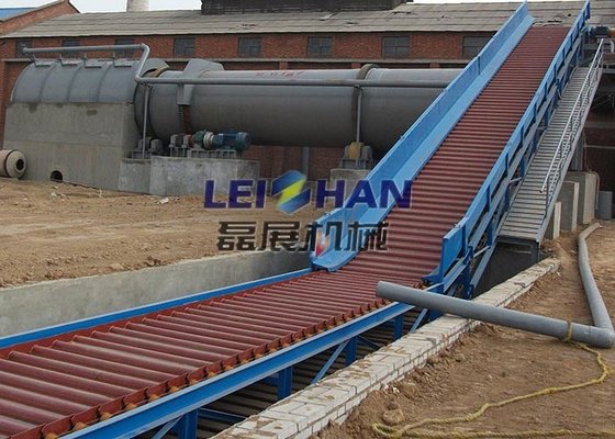 Stainless Steel Chain Conveyor For Handling Material In Paper Industry