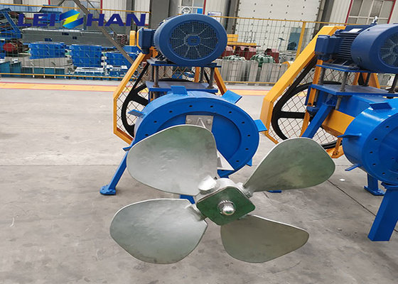 Paper Mill Machinery Chemical Agitator Mixer , Square Pulp Pool Chemical Mixing Stirrer