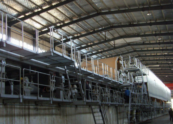 High Strength Corrugated Paper Machine , Jumbo Paper Roll Making Machine