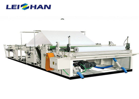 Recycling Paper Rewinder Machine , Toilet Tissue Paper Slitter Rewinder Machine