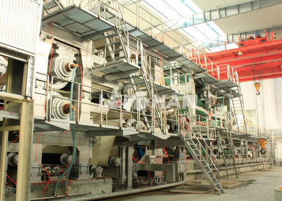 Small Kraft Liner Board Paper Making Machine In Waste Paper Recycling Machinery