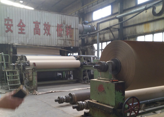 Fourdrinier Testliner Corrugated Paper Recycling Machine For Paper Production Line