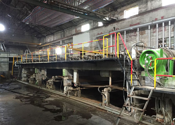 15 - 500t/D Fast Corrugated Paper Machine Cardboard Paper Production Line