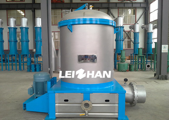 Inflow Pressure Screen In Paper Industry , Waste Paper Recycling Plant