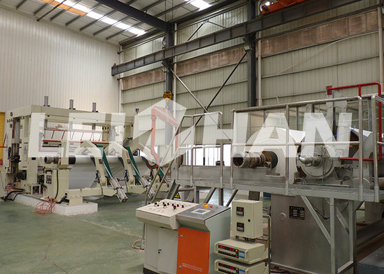 Toilet Paper Manufacturing Machine , Tissue Paper Making Machine CE Approval