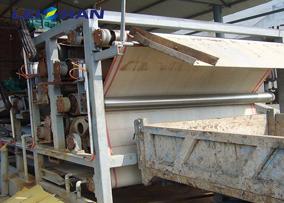 Small Waste Paper Pulp Sludge Dewatering Machine