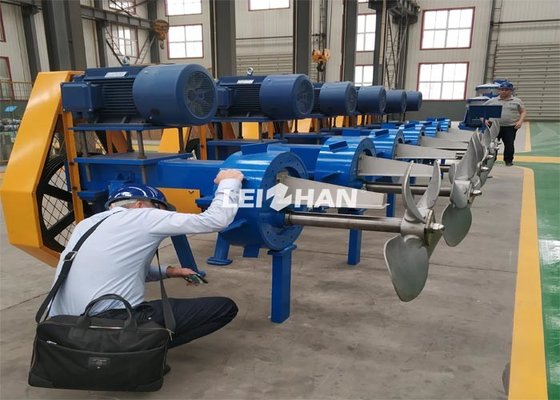 Paper Mill Pulp Tank Agitator Mixer , High Efficiency Electric Agitators For Tanks