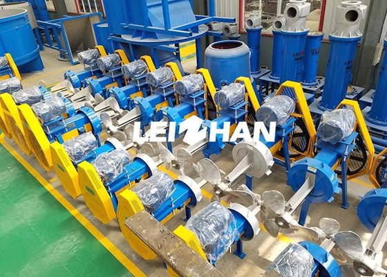 Paper Mill Machinery Chemical Agitator Mixer , Square Pulp Pool Chemical Mixing Stirrer